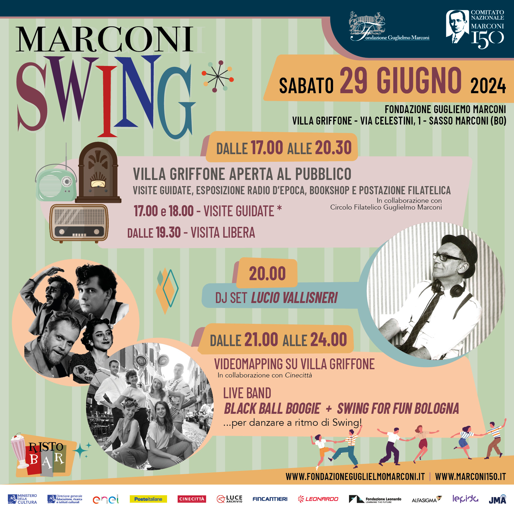 EVENTO MARCONI SWING 2024 - Museo Marconi